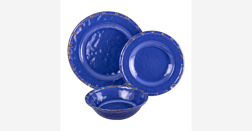 blue melamine dinnerware sets,melamine plate factory,SEBEST