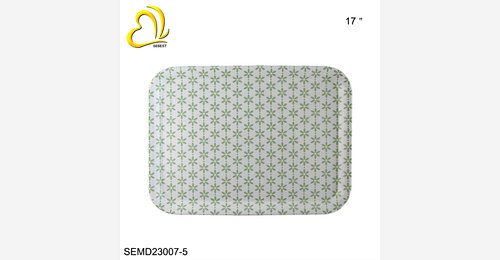 SEBEST Bamboo Daisy Pattern Tableware Set