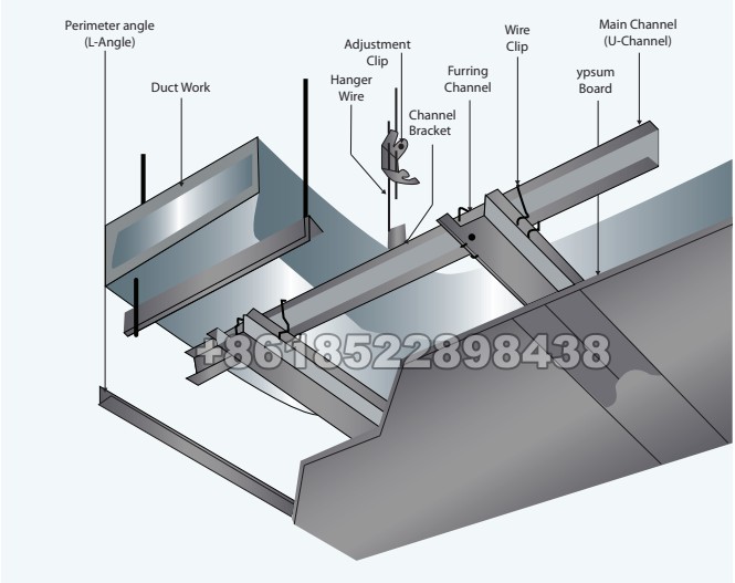 Omega Furring Hat-shaped ceiling partitioning profile Forming machine ...