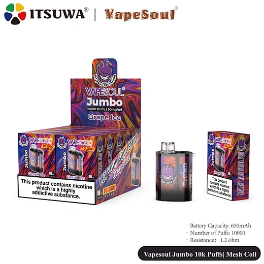 Vapesouls Jumbo 10000 Puff disposable vape