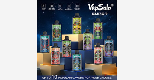 VapSolo 15000 Disposable Vape: Maximum Puffs, Supreme Flavors