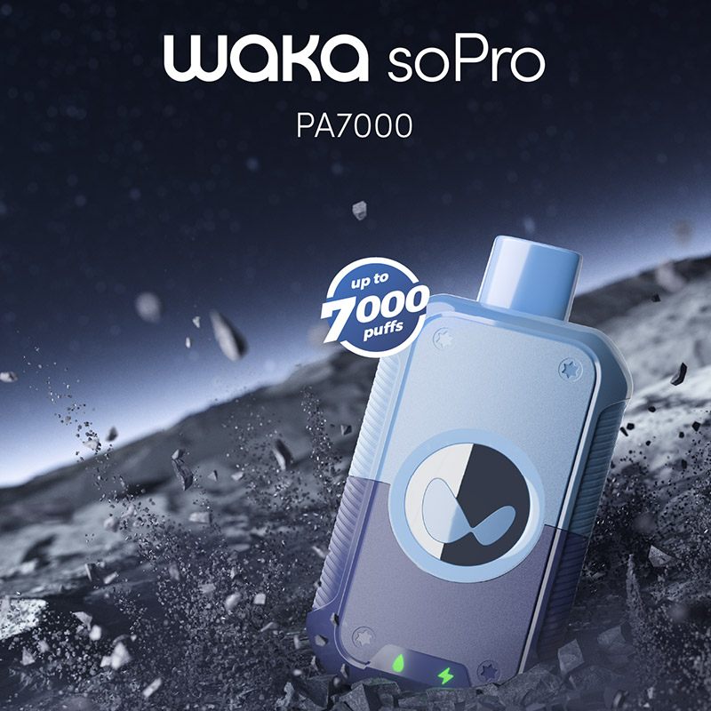 Waka SoPro PA7000 Disposable Vape with Superior Endurance