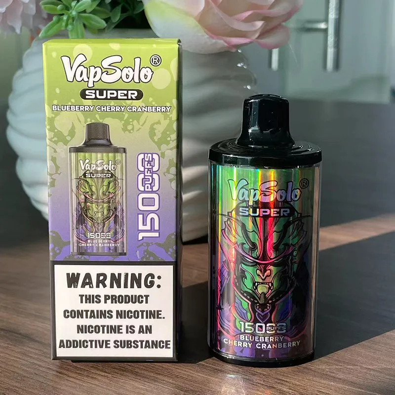 VapSolo 15000 Disposable Vape: Maximum Puffs, Supreme Flavors