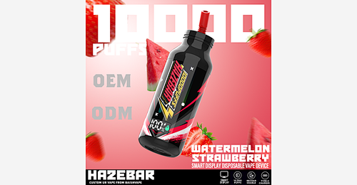 Hazebar 10000 Puff Disposable Vape with Smart Display - Long-lasting ...