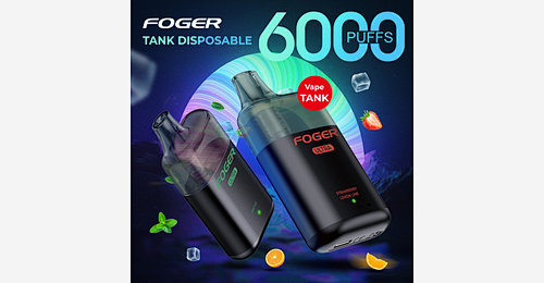 Foger Ultra 6000 Puff Disposable Vape - Long-Lasting, Flavorful Vaping
