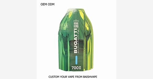 aroma king BUGATTI SPACESHIP 7000 PUFFS disposable vape