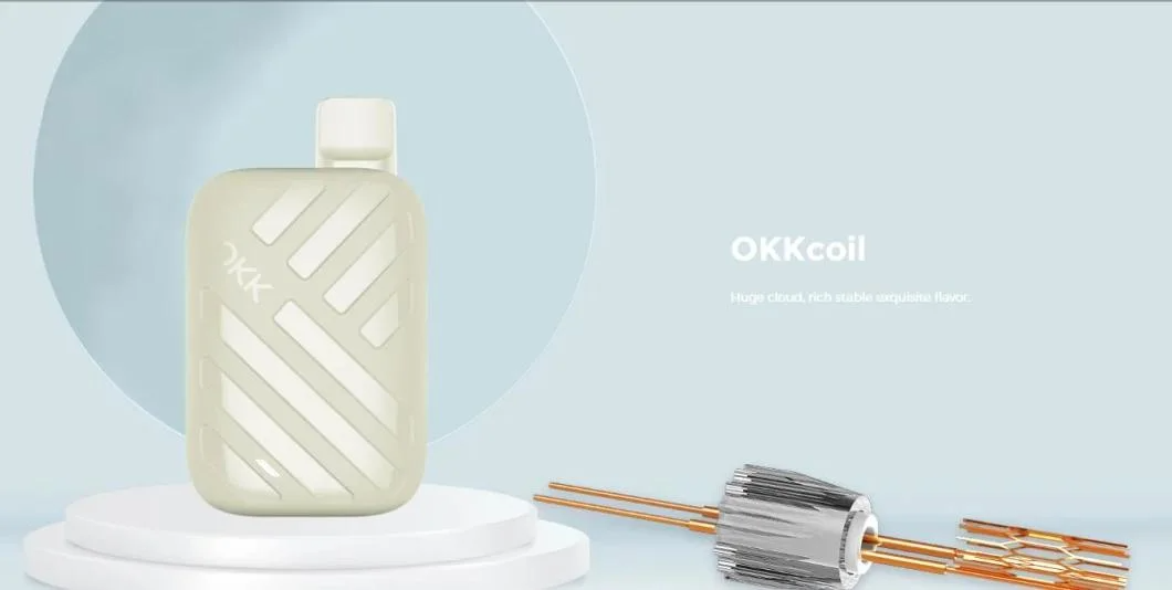 okk traveller 10000 puff disposable vape with two flavors