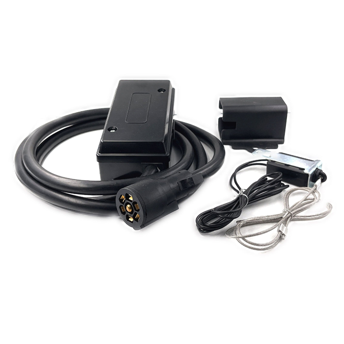 TC401K 7 way trailer cable with junction box , 7 pin trailer cable , 7 ...
