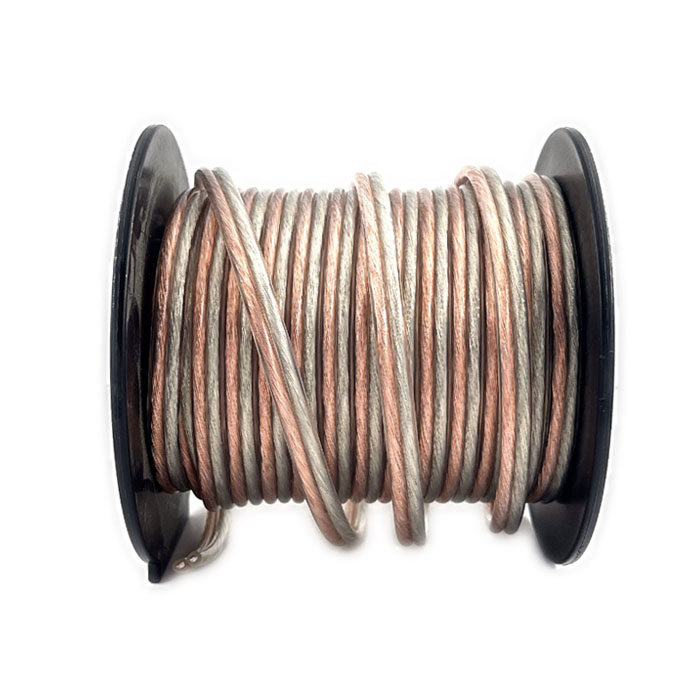 SW12-A02 12 AWG Guage 50 FT Gold Silver Speaker Wire-Autone