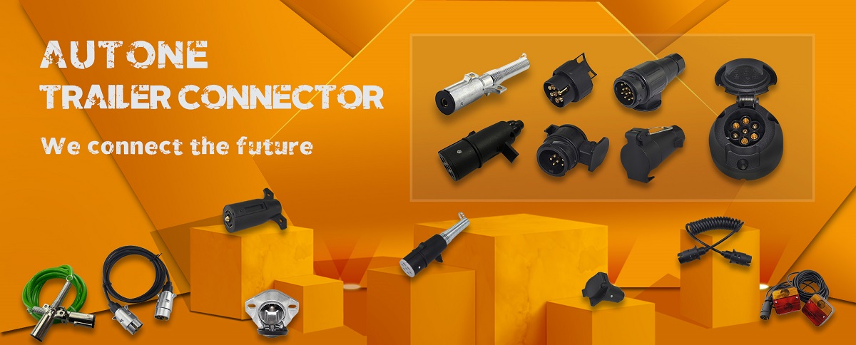 TC401K 7 way trailer cable with junction box , 7 pin trailer cable , 7 ...