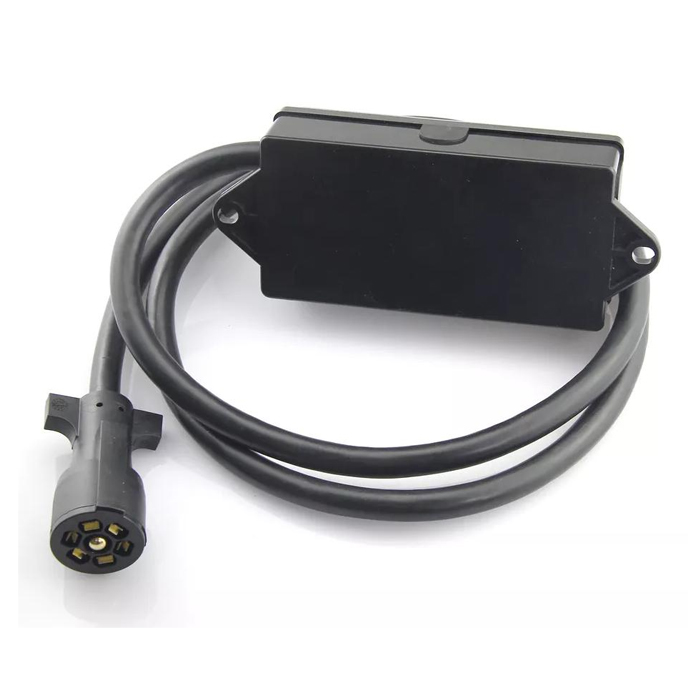 TC401K 7 way trailer cable with junction box , 7 pin trailer cable , 7 ...