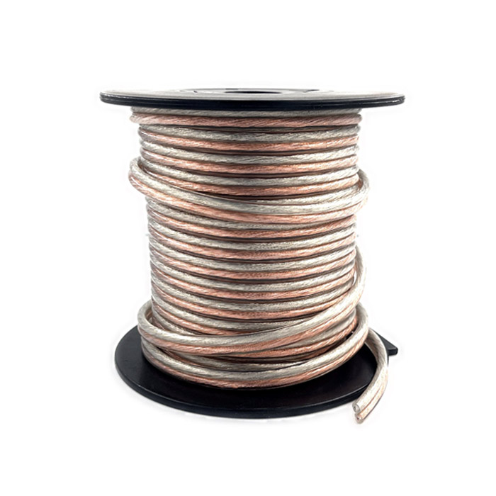 SW12-A02 12 AWG Guage 50 FT Gold Silver Speaker Wire-Autone