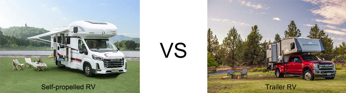 Trailer RV vs Self-propelled RV