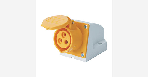 wall power outlet panel mount socket 3pin female NANTE