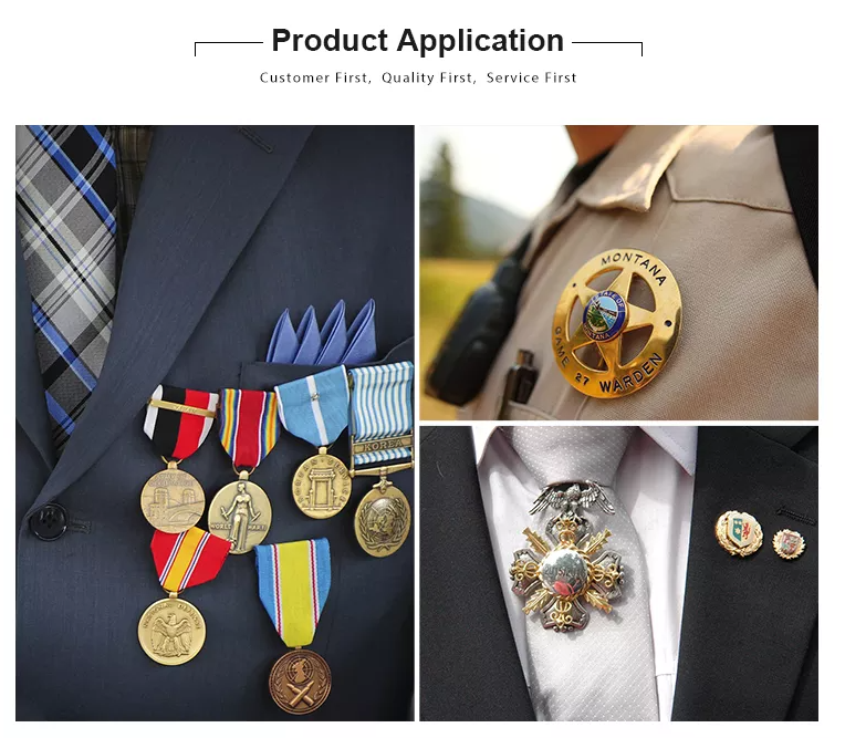 How to wear pin badges