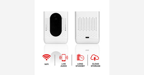 Reliable Long Standby WiFi Audio Recorder - White Edition
