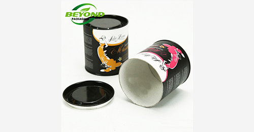 Custom printing cylinder coffee capsules box paper tube