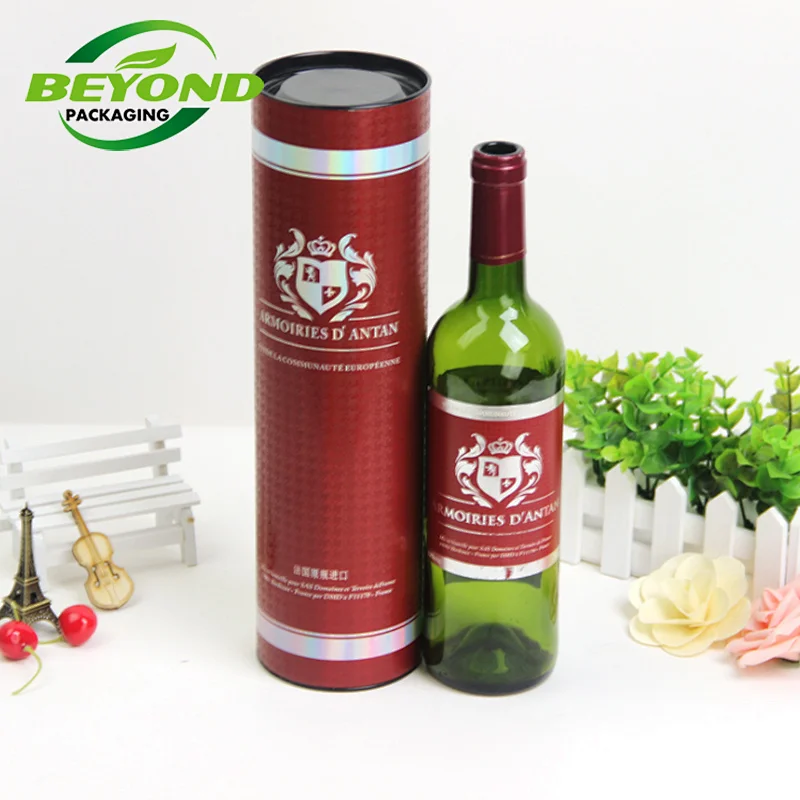 wholesale custom printing cardboard cylinder packaging box