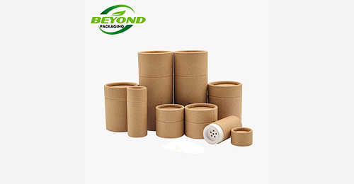 Biodegradable cardboard food shaker food grade paper tube