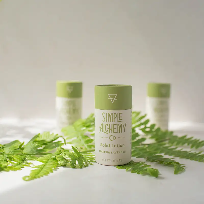 customized design push up deodorant containers packaging