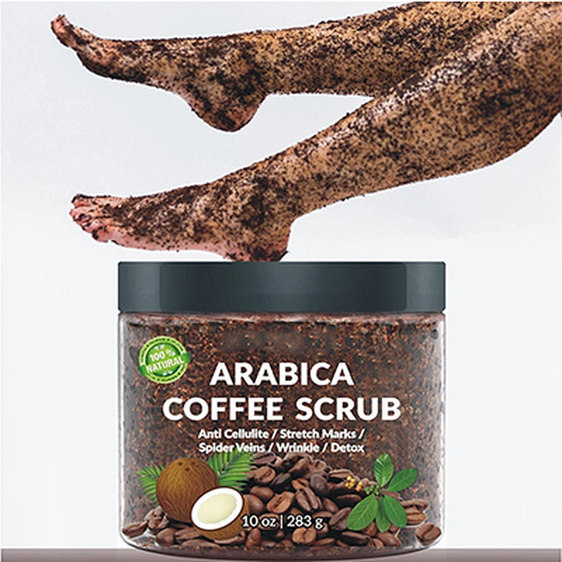 Private Label anti cellulite coffee scrub | wholesale body scrub Free samples