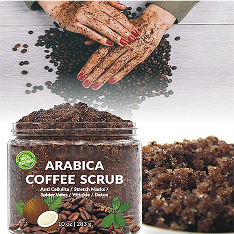 Private Label anti cellulite coffee scrub | wholesale body scrub Free samples
