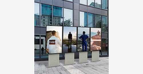 Shopping Mall Outdoor Digital Signage manufacturer -5000nits high ...