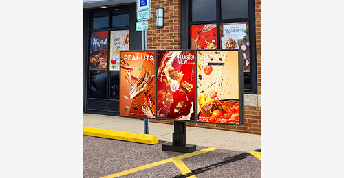 IP67 Outdoor Menu Boards manufacturers - QSR Digital Signage Case |EKAA