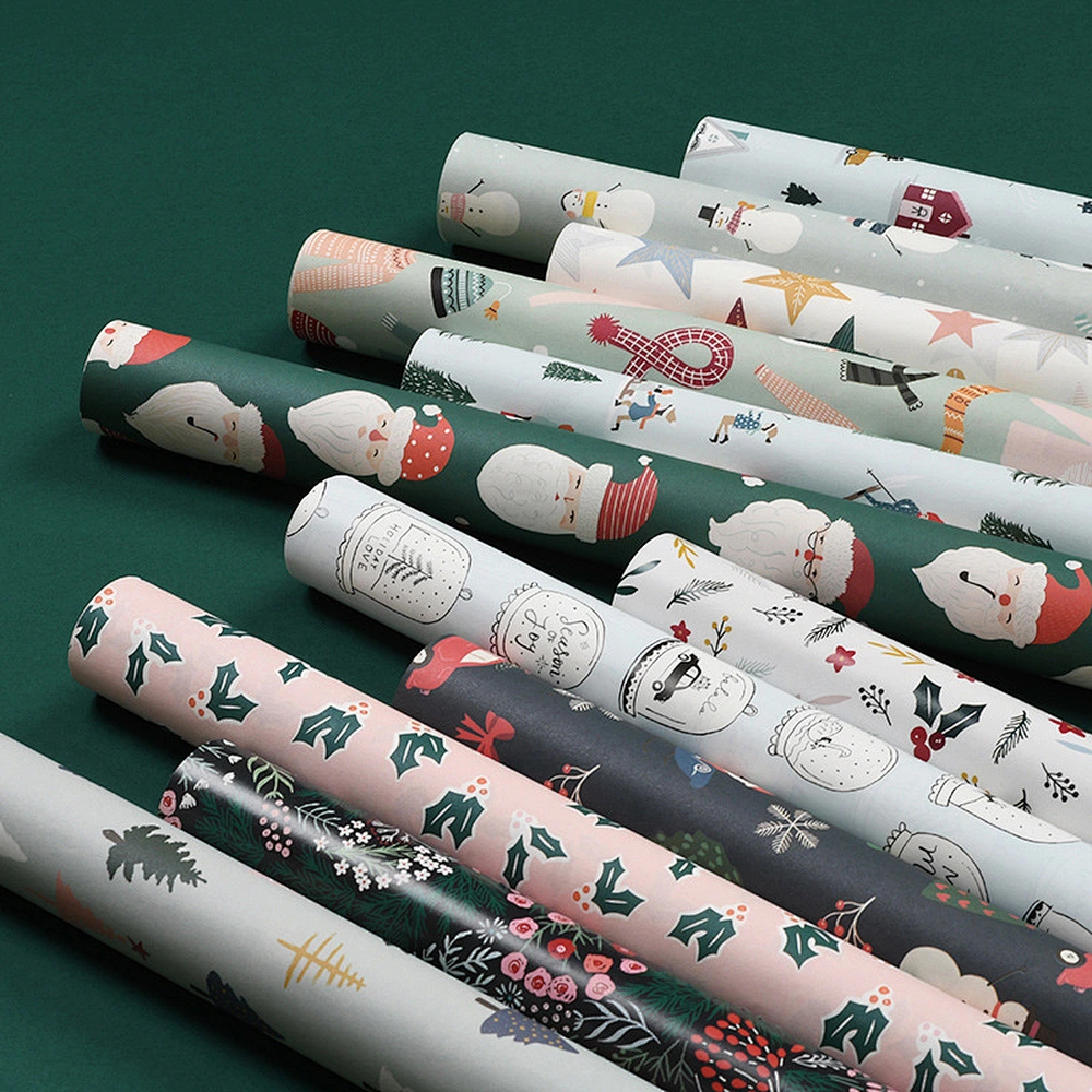 Christmas Gift Wrapping Paper Roll from China Manufacturer - Yiwu ...
