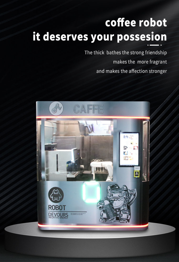 24/7 Automatic Coffee Robot Barista Coffee Vending Robot