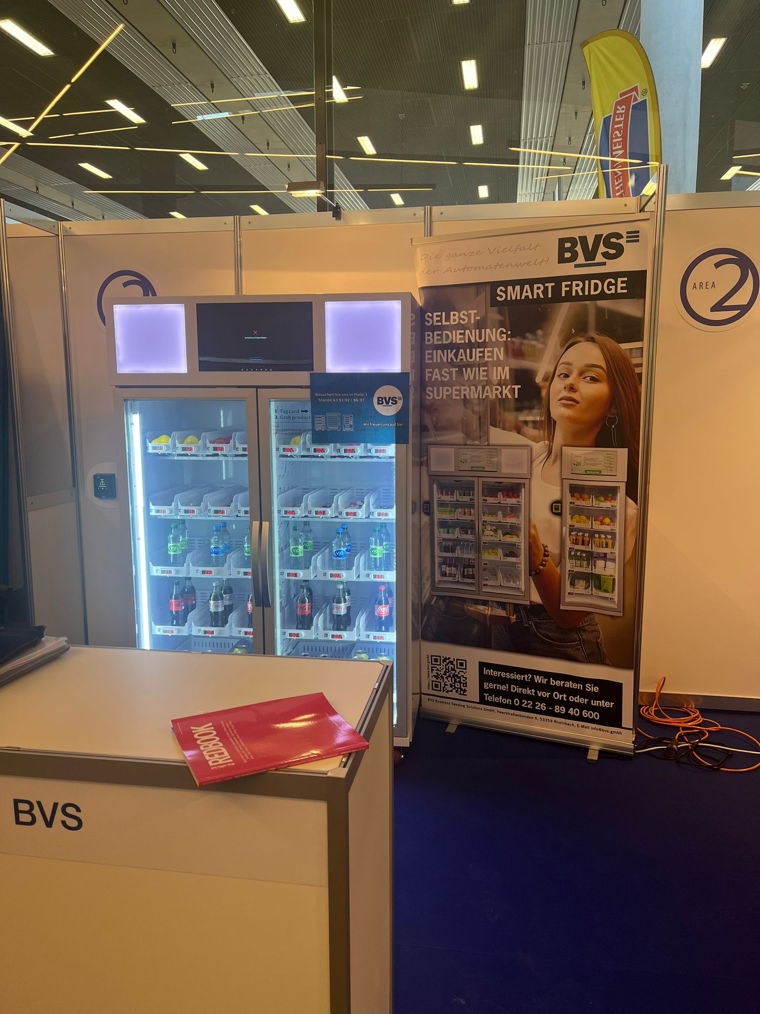 Micron Smart Vending Machine at Germany Vending Show-VENDTRA