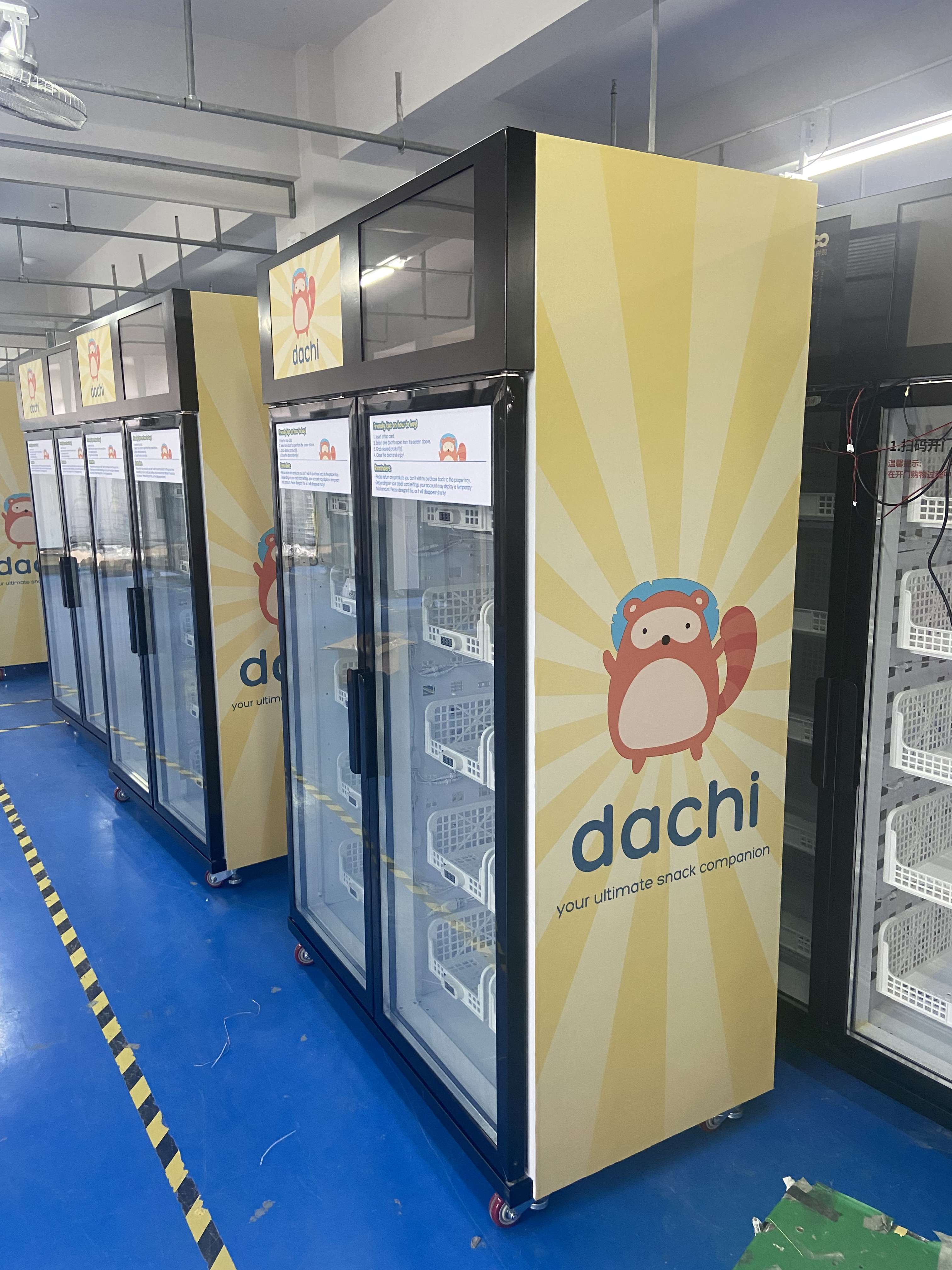 Micron Smart Fridge Vending Machine for dachi Snacks