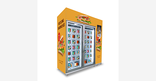 -18℃ Freezing Locker Vending Machine for Ready Meals
