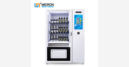 Alcohol Vending Machine with Elevator and Age Checker
