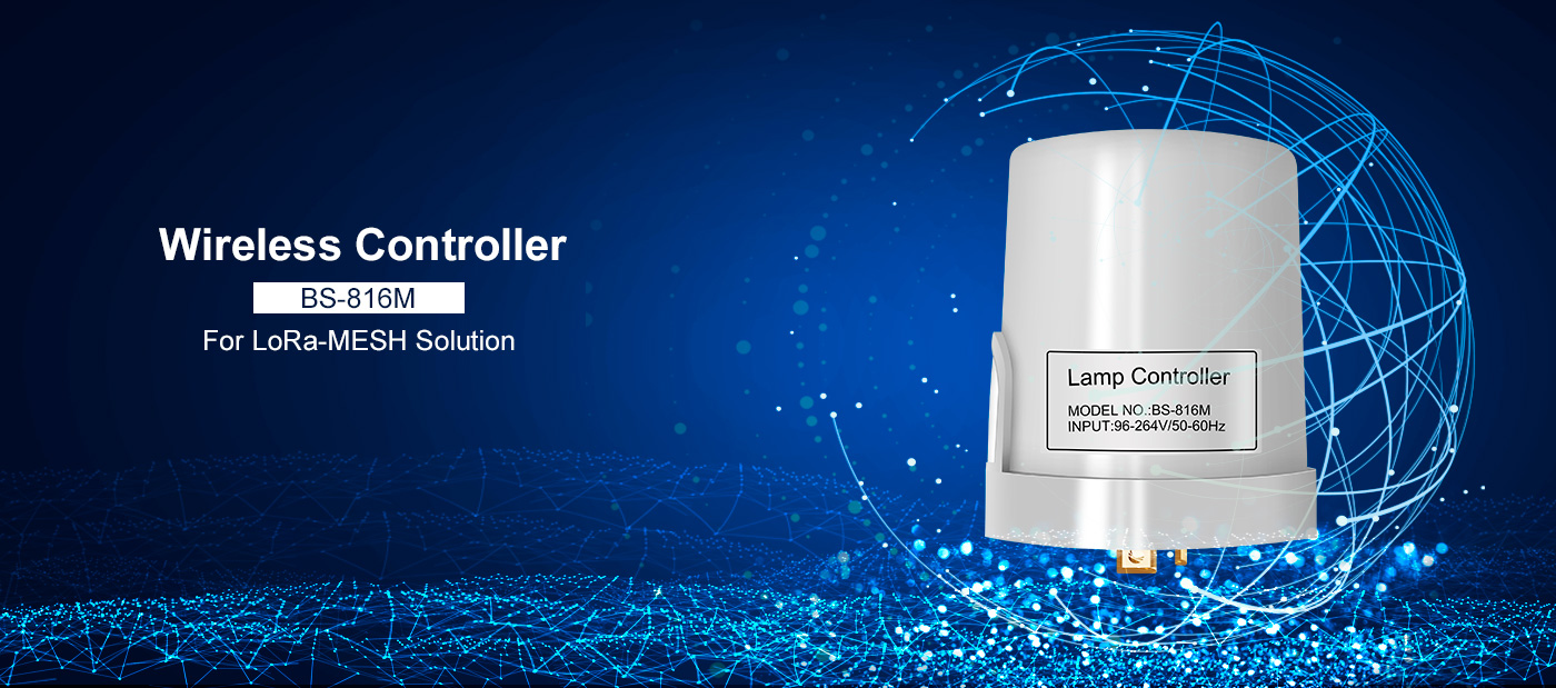Wireless Controller with LED driver and communicate with LCU by LoRa-MESH