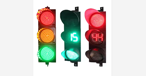 Semáforo LED con temporizador de cuenta regresiva de bola completa al ...