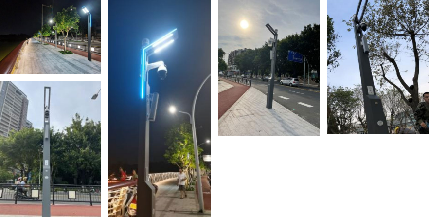 Smart Pole solution for project in Jiangmen China | BOSUN