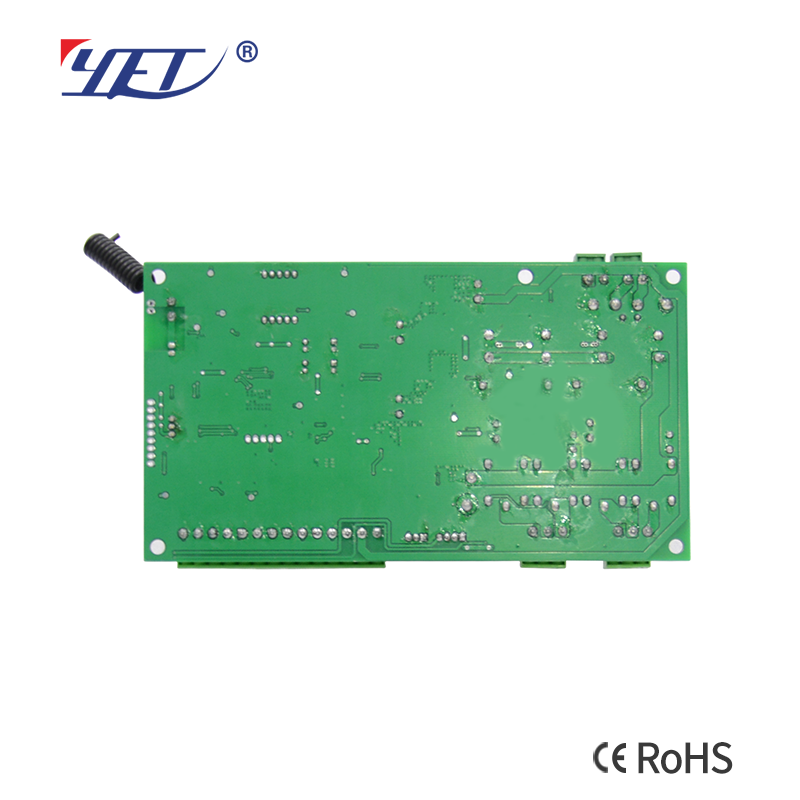 The double door controller can set delayed opening and closing.