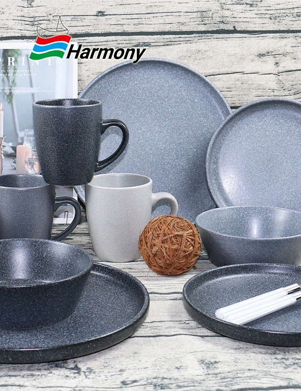 Hot Selling Stoneware Reactive Dinner Set