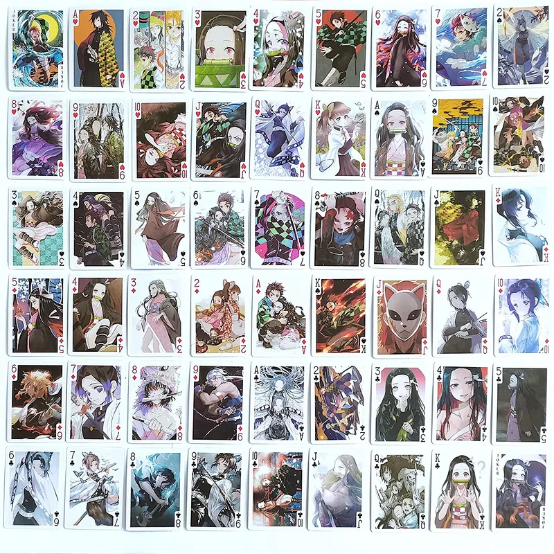 Playing Cards Slayer Cards Nezuko Demon Slayer Playing Card Sequisite ...