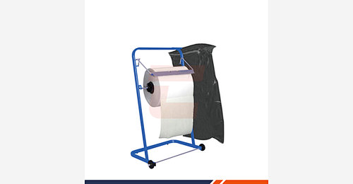 Mobile Floor Stand Roll Wiper Dispenser - PHX