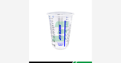 1000cc 32oz Flexible Paint Mixing Cup - PHX