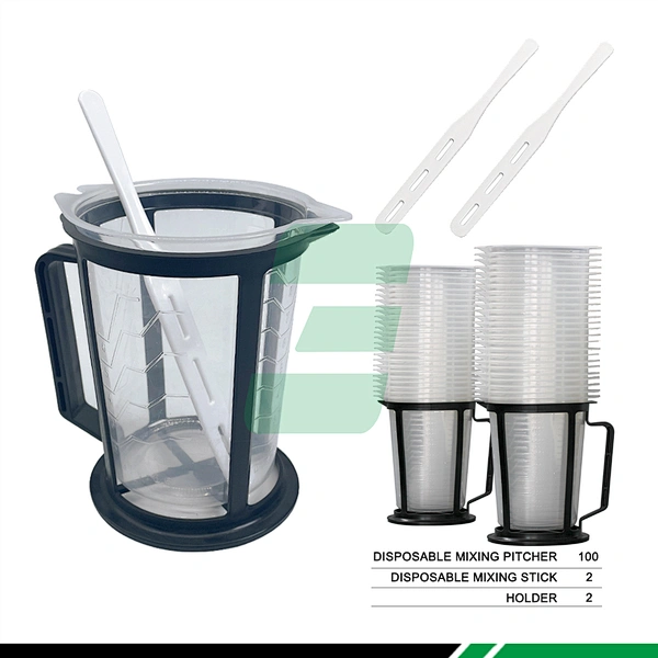 1000cc Disposable Mixing Pitcher Kit - PHX