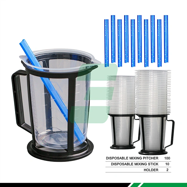 1000cc Disposable Mixing Pitcher Kit - PHX