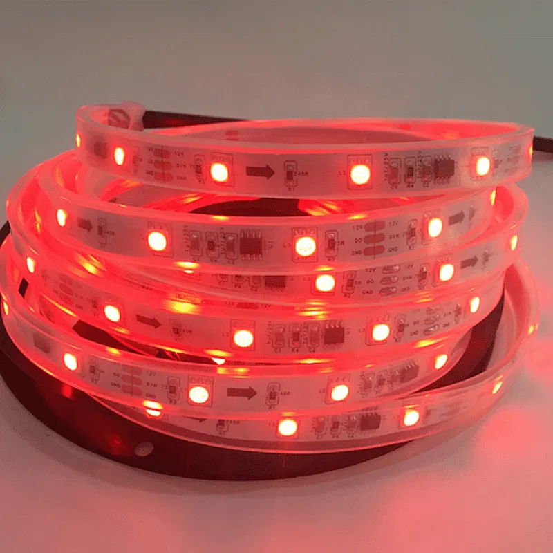5050 smd flex waterproof rgb addressable led strip lights