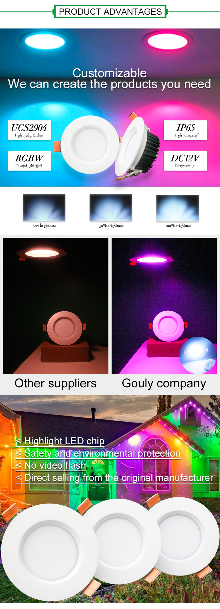 12v recessed led soffit light