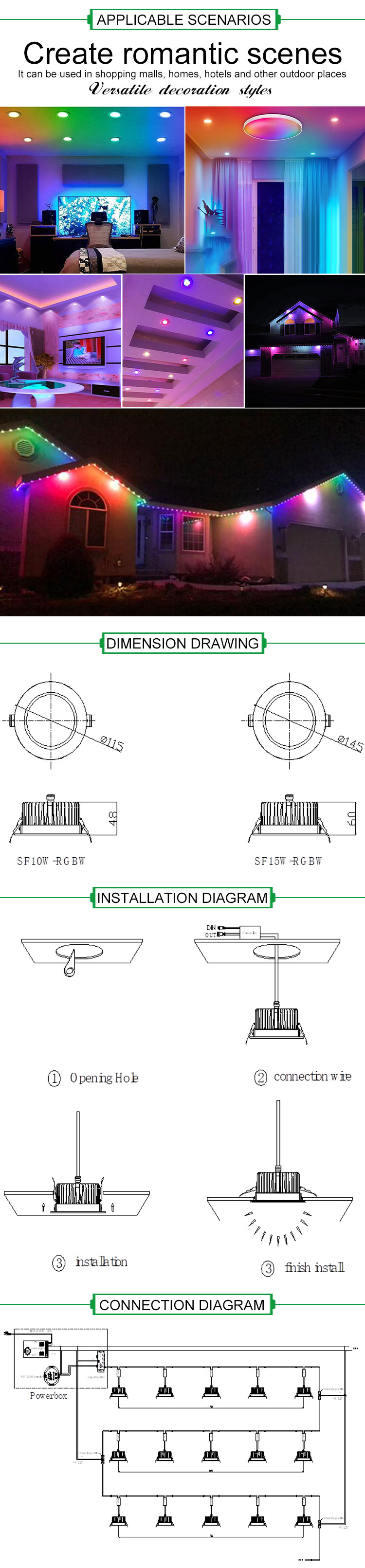 12v recessed led soffit light