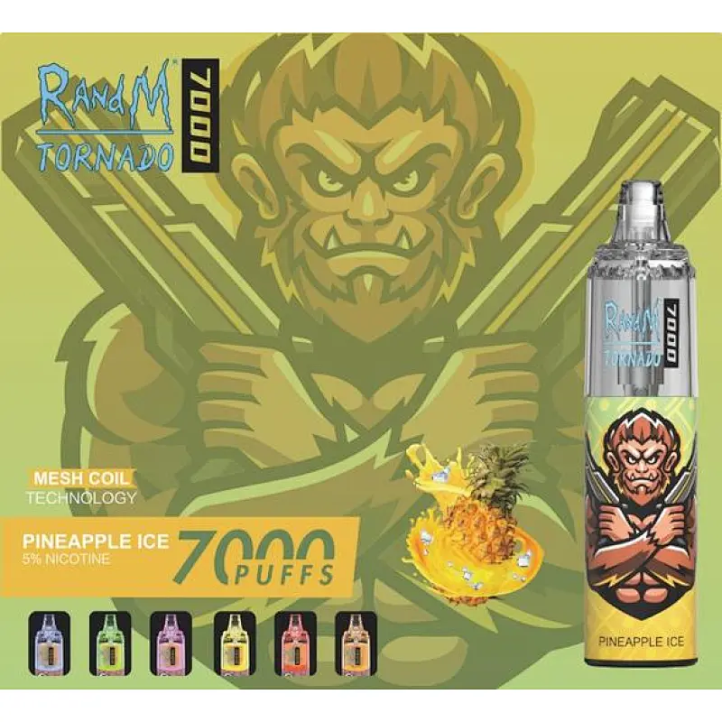 Randm Tornado 7000 Disposable Vape Pen Puff Plus