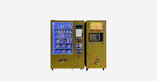 Hot Food Vending Machine with Elevator Built-in Microwave Hot Food Vending Machine with Elevator Built-in Microwave