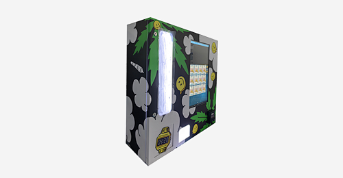 CBD Vending Machine with Age Scanner for Hemp Cannabis